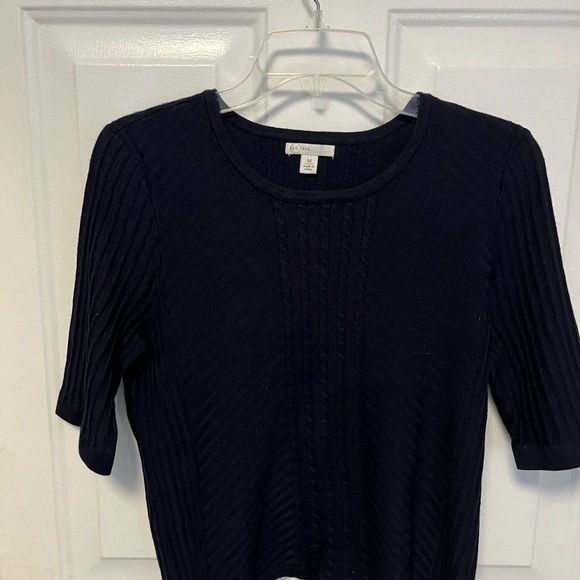 C Est. 1946 | Sweaters | Classic Navy Cable Knit Sweater By Est 946 ...